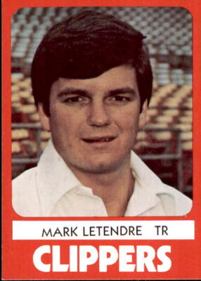 1980 Columbus Clippers TCMA #18 Mark Letendre Trainer Baseball Card | eBay