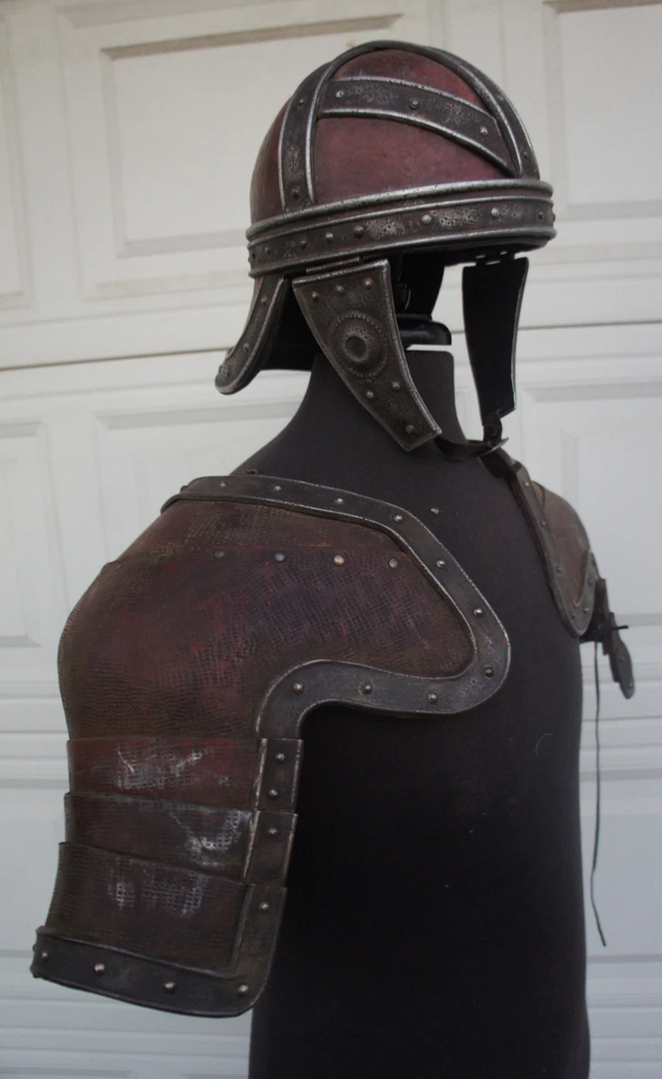 Medieval Leather Armor Helmet