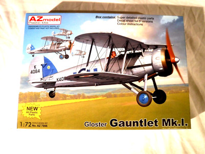 1/72 AZ Model Gloster Gauntlet Mk I Markings 4/3 Versions # 7866 | eBay