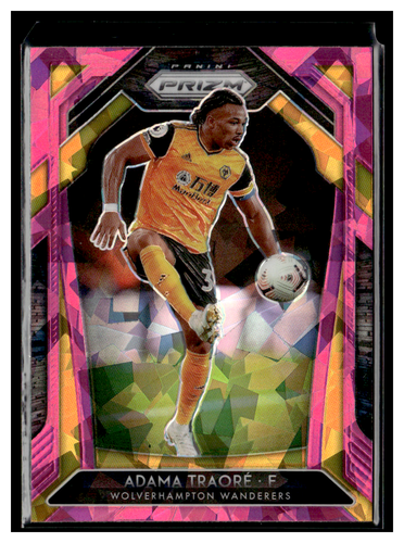 2020-21 Panini Prizm Premier League - Pink Ice Prizm #148 Adama Traore ...