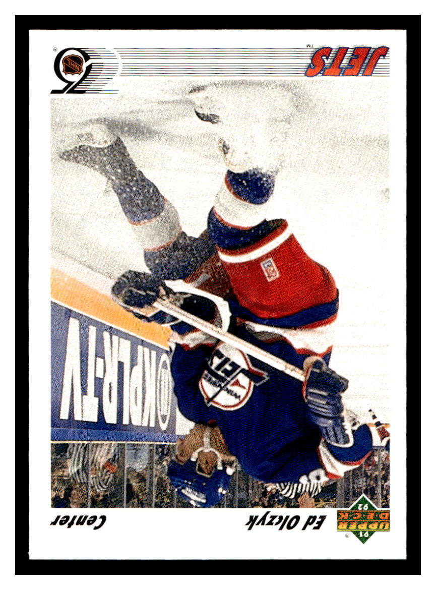 1991 Upper Deck #387 Ed Olczyk - Winnipeg Jets | eBay