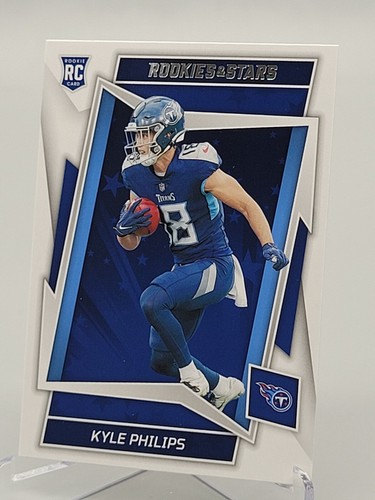 2022 PANINI ROOKIES & STARS KYLE PHILIPS ROOKIE BASE CARD TENNESSEE ...