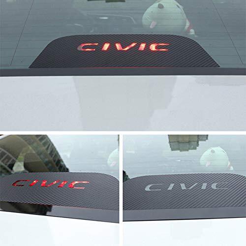 Civic High Brake Light Sticker Acrylic Projection Board Top Tail Black ...