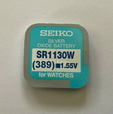 SEIKO Watch Battery 389 [SR1130W] | eBay