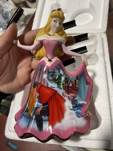 Disney Princess Bell Figure Aurora “Sleeping Beauty's Love” Bradford ...