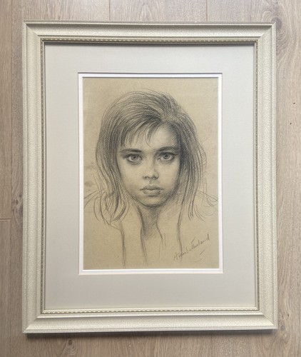 Alan Sutherland 1931-2019 original signed pastel painting Royal Academy ...