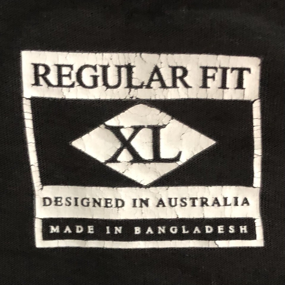 Loco Maquina Motorcycle Club Biker Men's Graphic Tee XL Black Skull ...