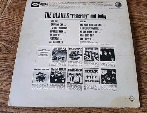 BEATLES EAST#2 1966 STEREO 3RD STATE BUTCHER COVER NM w PERRY COX COA ...