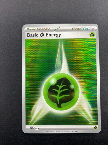 Basic Grass Energy - 017 - Scarlet & Violet - NM | eBay