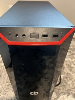 Cyber power PC Model C Series Custom Desktop RGB PC case W/other Parts ...