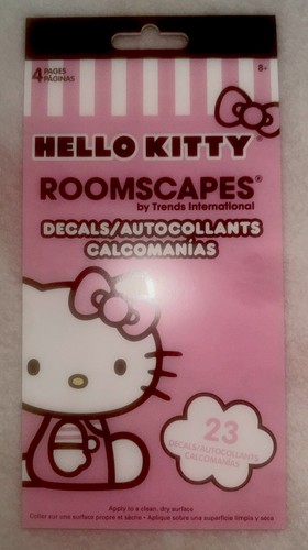 7 Hello Kitty Roomscapes 23 PC Decal Packs | eBay