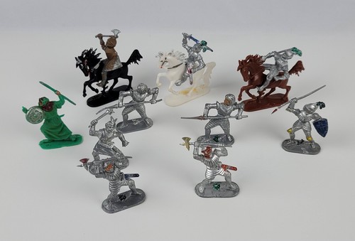 Vintage Lot 13 Jean Hoefler Plastic West Germany Medieval Knights ...