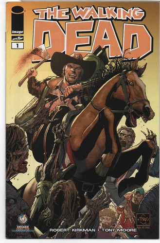 WALKING DEAD #1 – WIZARD WORLD – CHICAGO COMIC CON EXCLUSIVE – KEY ...