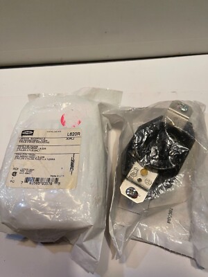 QTy 2 HUBBELL L620R locking Receptacle 20a 250vac NEMA 2 Pole 3Wire ...