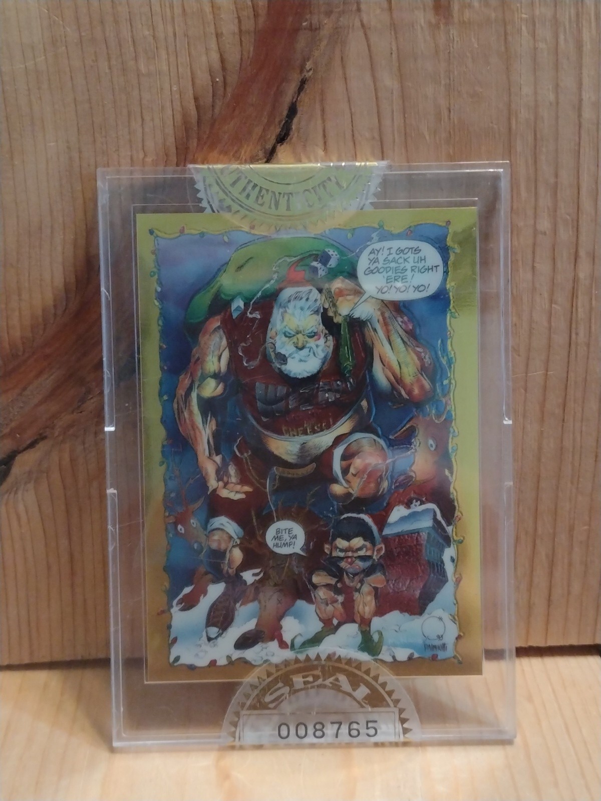 1992 Wizard Magazine Special Series Gold Christmas Eve n Brooklyn ...