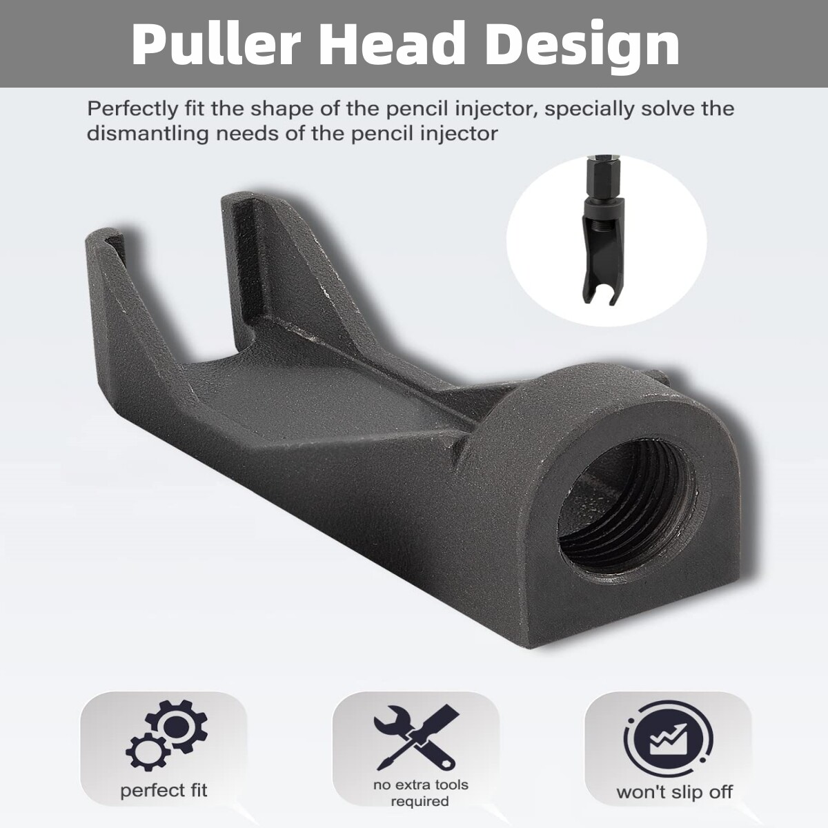 7121 Fuel Injector Nozzle Puller Tool For Case, Caterpillar, GM, John ...