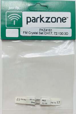 ParkZone 72.130MHz 3D FM Crystal Set (Ch. 17) PKZ4161 | eBay
