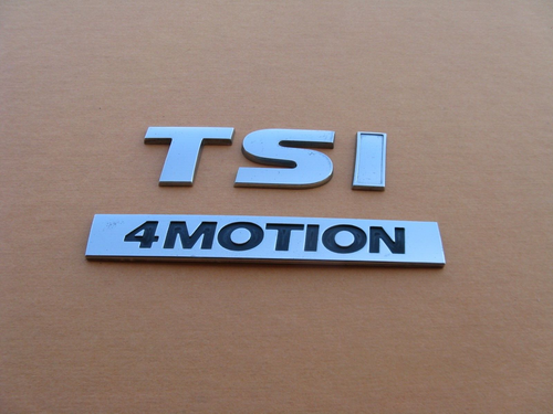 09 10 11 VW TIGUAN TSI 4MOTION REAR GATE EMBLEM LOGO BADGE SYMBOL USED ...