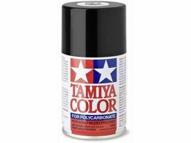 Tamiya PS5 86005 Polycarb Spray Black Paint - 3 Oz for sale online | eBay