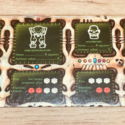 Space Crusade Alien Control Panel | eBay