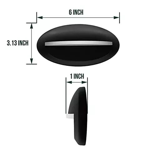 GKOLED 2-Pack Low Voltage LED Oval Riser Step Light, Landscape Stair ...