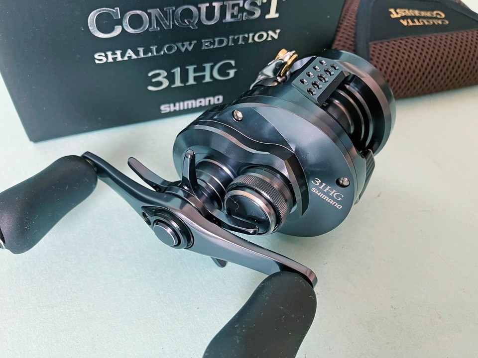 Shimano 24 Calcutta Conquest Shallow Edition 31HG Left Baitcasting New ...