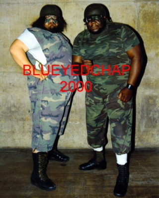 THE COMMANDO'S GRIZZLY BOONE & RAY CANDY WRESTLER 8 X 10 WRESTLING ...