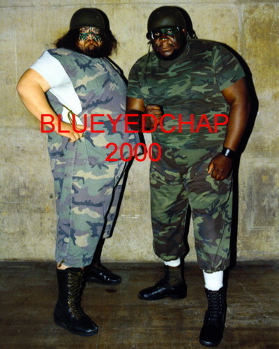 THE COMMANDO'S GRIZZLY BOONE & RAY CANDY WRESTLER 8 X 10 WRESTLING ...