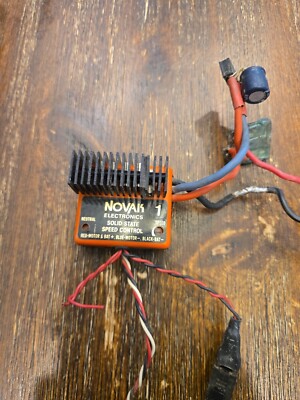 Vintage Novak 1 Electronic Speed Control Esc #1 Super Rare Srb Rc10 | eBay