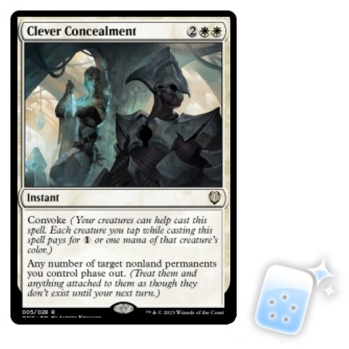 CLEVER CONCEALMENT Phyrexia: All Will Be One: Commander Magic MTG MINT ...