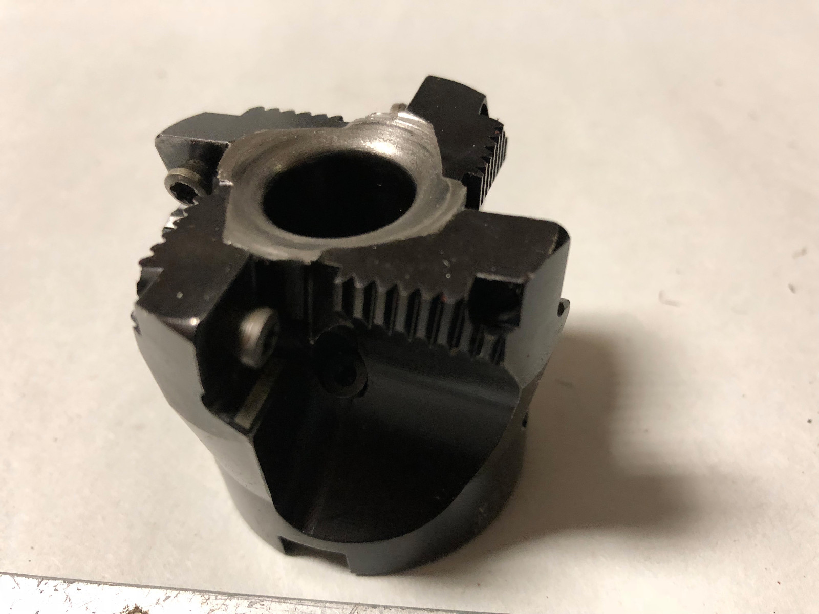 MACHINIST TOOL MILL LATHE Carbide Indexable Shell Mill Cutter Sandvik A ...