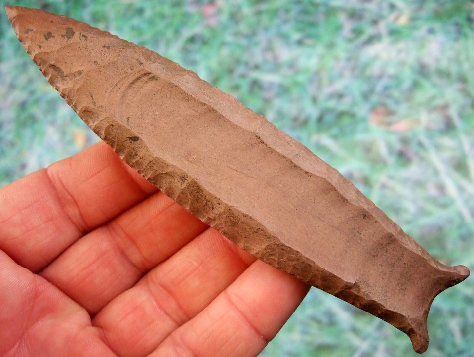 Super Fine Colorful 5 5/8 inch Tennessee Cumberland Point with COA ...