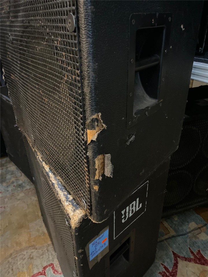 2pcs JBL Pro MR835 8ohm 38Hz-20KHz Bass 250W Speakers - Pickup NJ | eBay