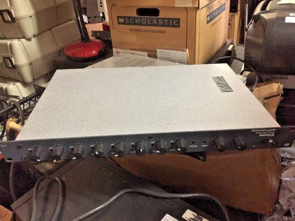 Biamp Advantage Auto One, 8 Channel Automatic Mixer, Rack | eBay