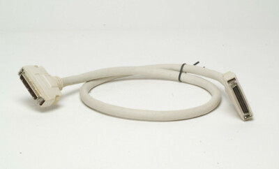 Vintage SCSI Cable SCSI2 to SCSI2 , 3 foot , tested for Apple Mac ...