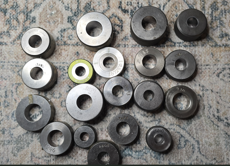 .1" TO .5"Bore Gage Setting Ring master gage gauge MASTER XX - X | eBay