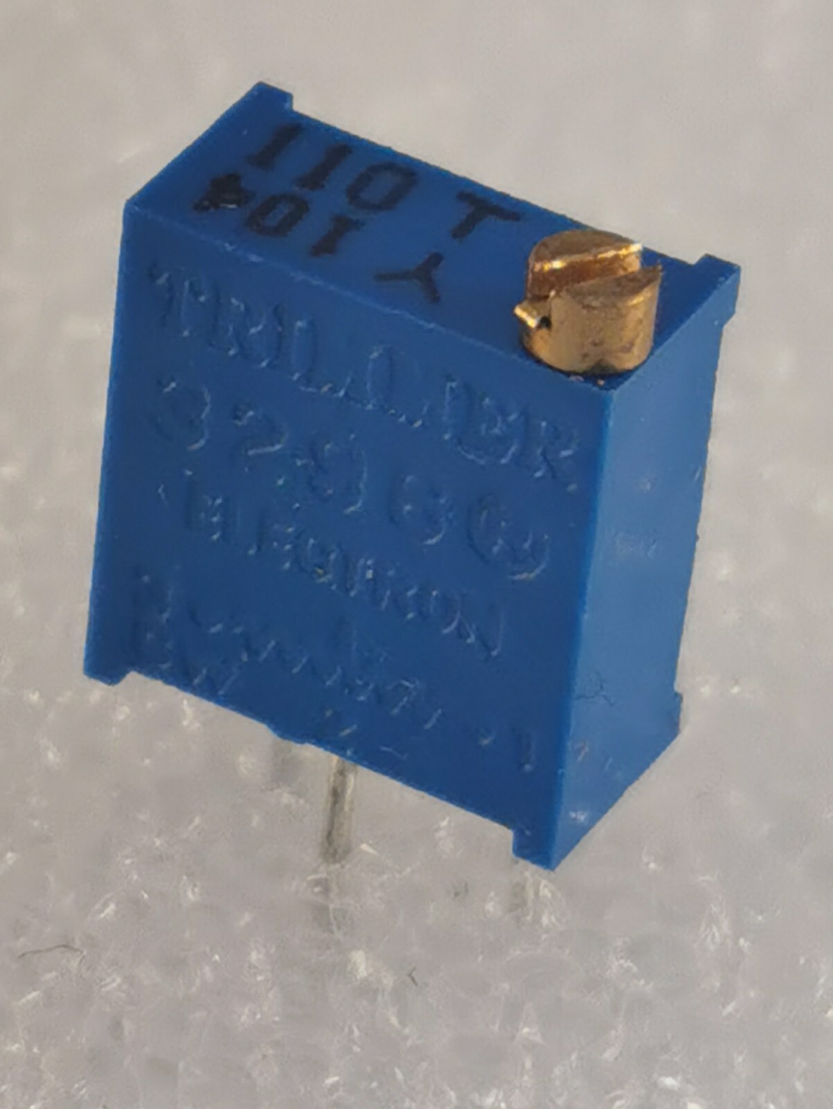 3296Y-1-104LF Trimpot Trimmer 100k ohm 25 Turns Top Adjust Through Hole ...