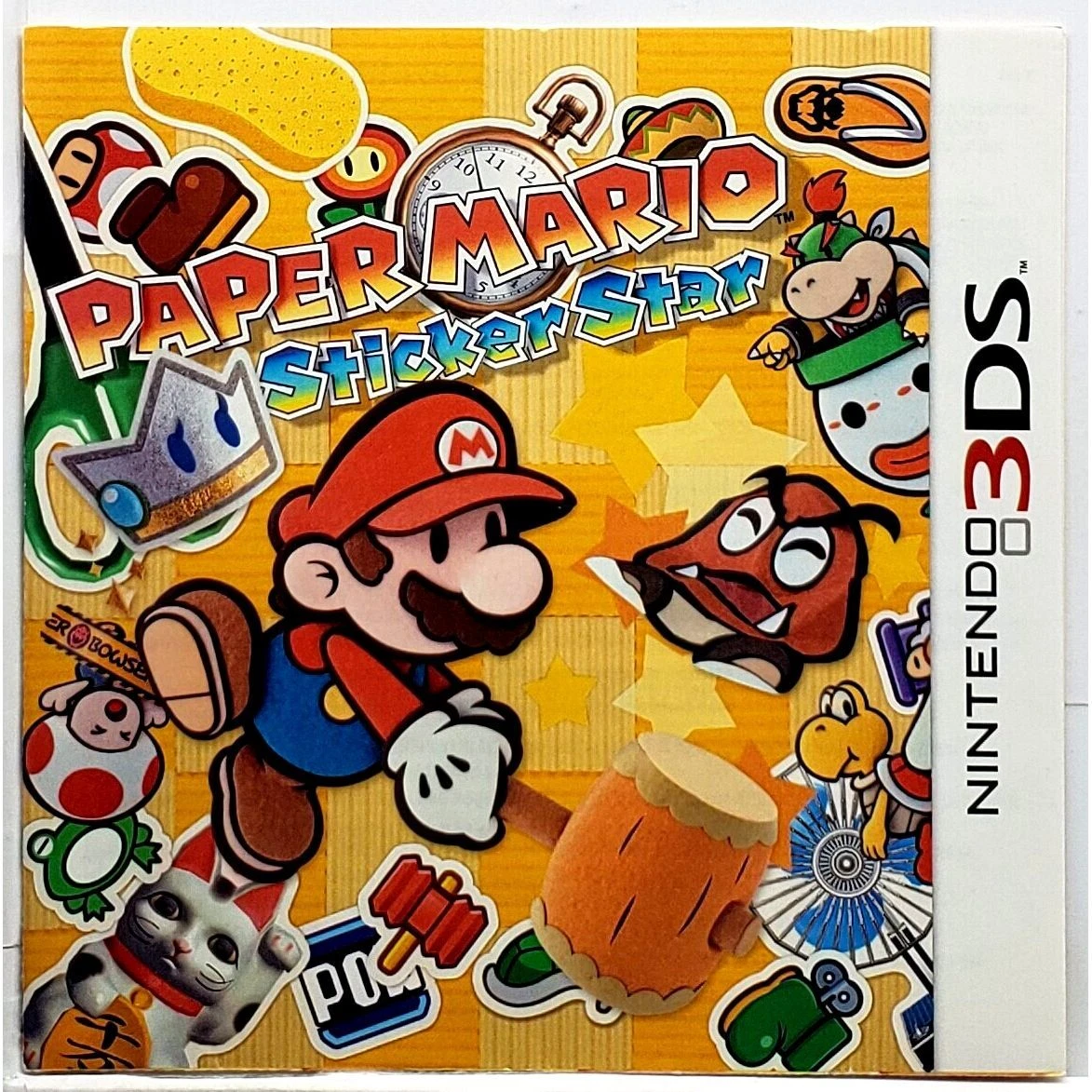 Paper Mario Sticker Star Items
