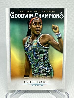 2021 Upper Deck Goodwin Champions Coco Gauff Rookie Card RC #17 | eBay