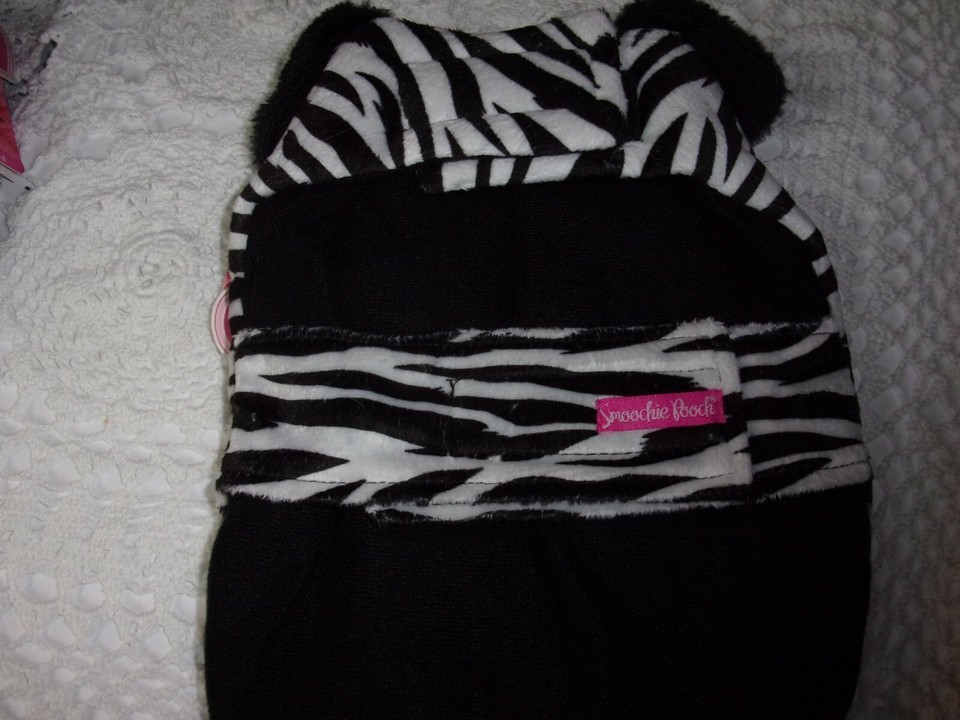 soft ZEBRA Dog Jacket Smoochie Pooch coat XS S L new small | eBay
