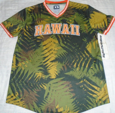 Hawaii’s Finest Jersey Shirt Camo Rasta Size Size XS Adult | eBay