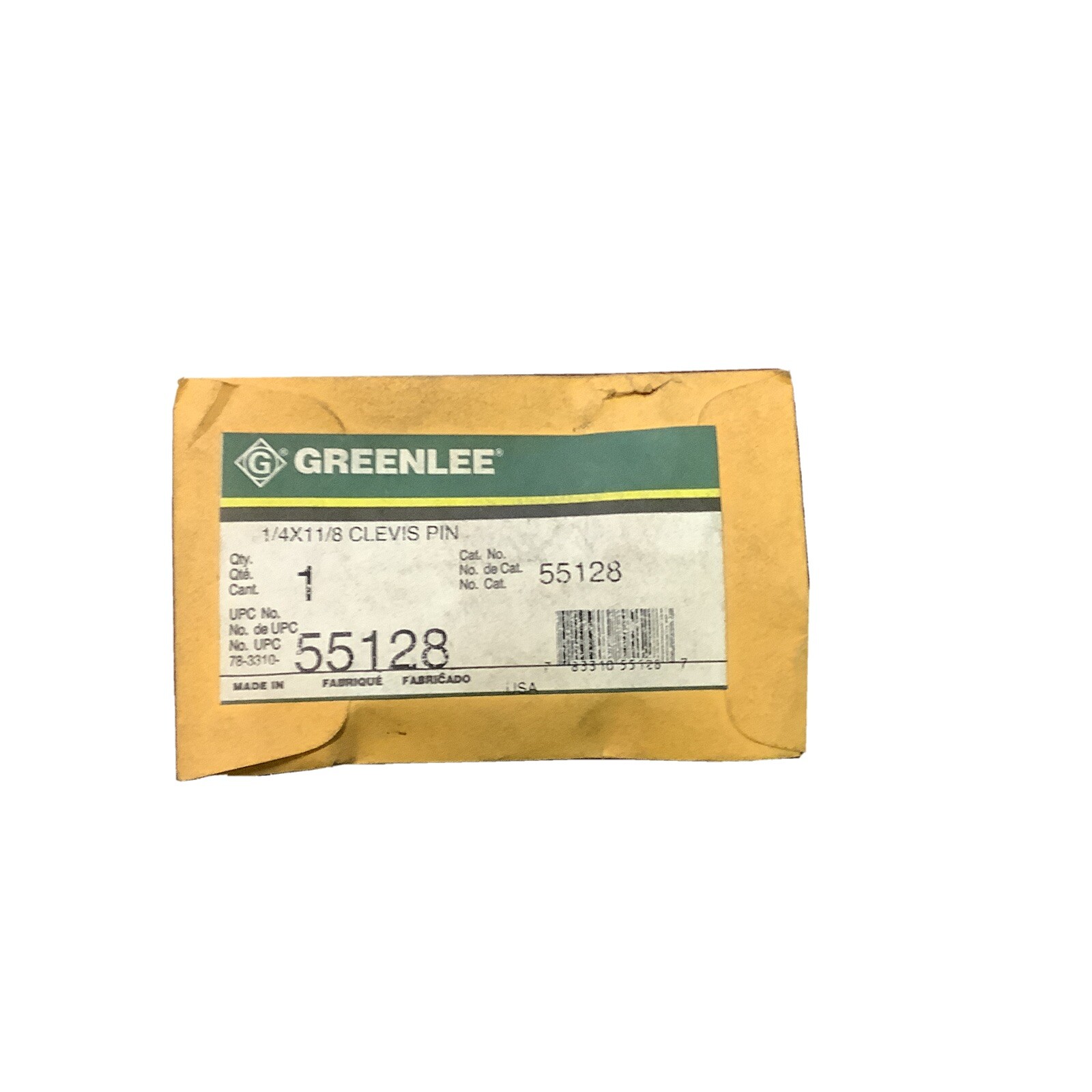 Greenlee 55128 Clevis Pin Replacement Part | eBay