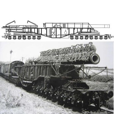 Oxford Rail OR76BOOM02 Rail Gun WWII Gladiator 5055530130494 | eBay UK