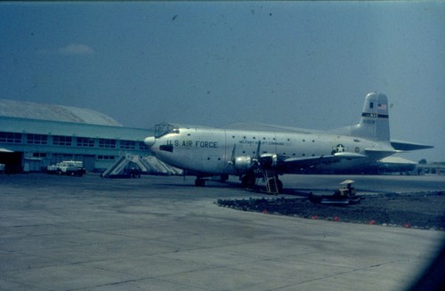 L518 0-10139 USAF C-133 SCRATCHED ORIGINAL KODAK SLIDE | eBay