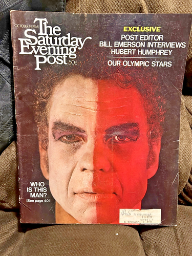 October 19, 1968 issue of The Saturday Evening Post Merce Cunningham | eBay
