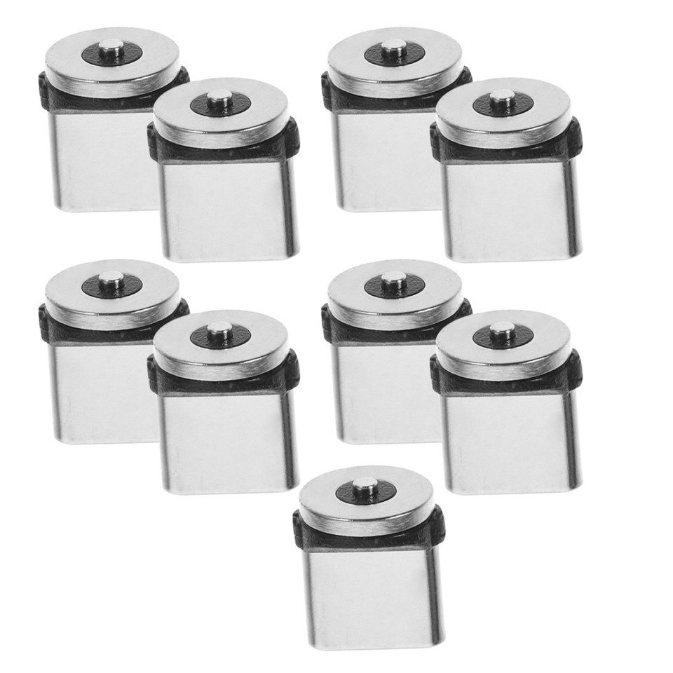 Set of 2 Magnetic Charging Cable Usb Type-c Plug Tip Connector Usbc ...