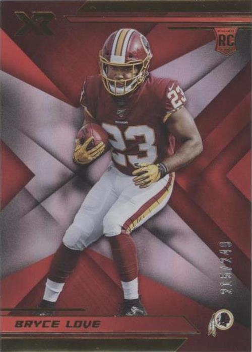 2019 Panini XR - Rookies Bryce Love #114 Red /249 (RC) for sale online ...