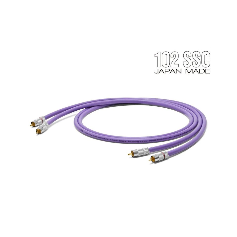 OYAIDE PA-02TR V2 Interconnect Cable RCA Connector Choose your length ...