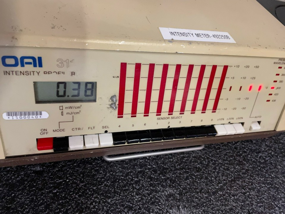 311 Intensity Meter by OAI and 9 POINT PROFILER SENSOR PROBES | eBay