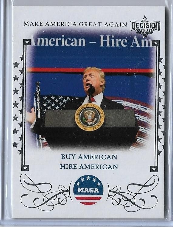 AWESOME 2020 DECISION ~ MAGA ~ CARDS #M1 - M45 ~ FINISH YOUR SETS - YOU ...